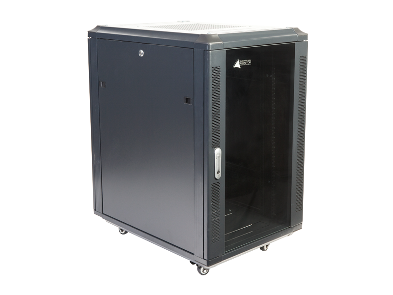 18RU Floor Standing Rack - Amber Technology New Zealand