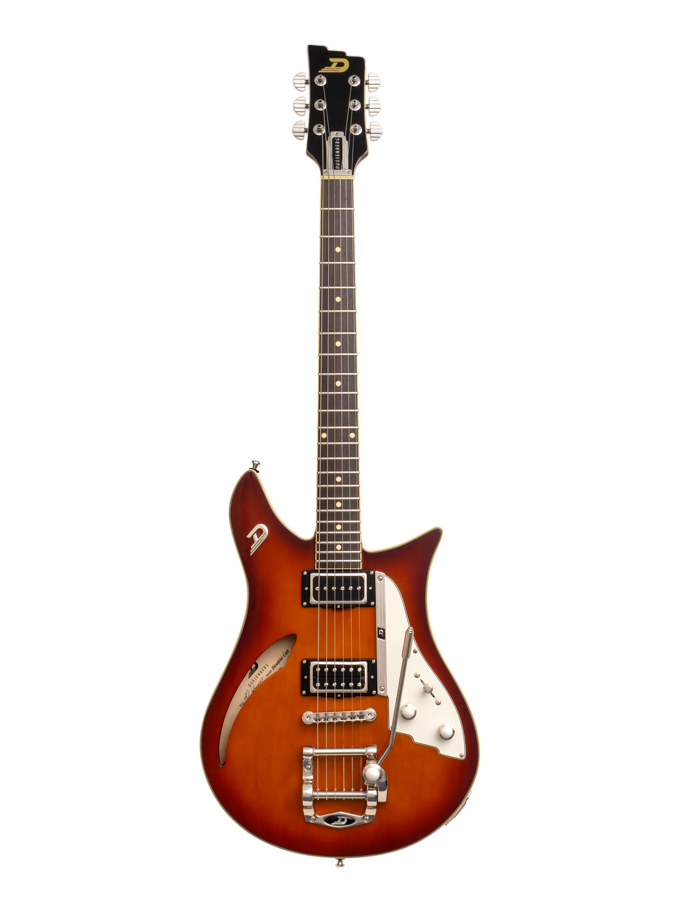 Duesenberg Double Cat Vintage Burst - Amber Technology New Zealand