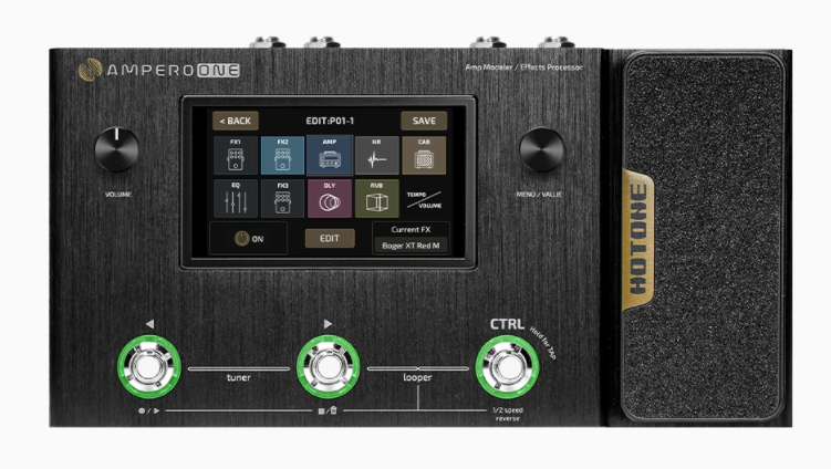 AMP MODELER EFFECTS PROCESSOR AMPERO ONE - Amber Technology New Zealand