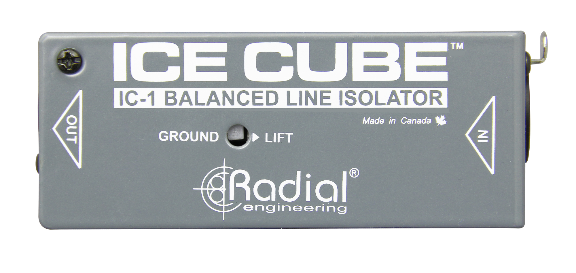 RADIAL ICE CUBE - Single Channel Li | Radial Engineering - Amber ...