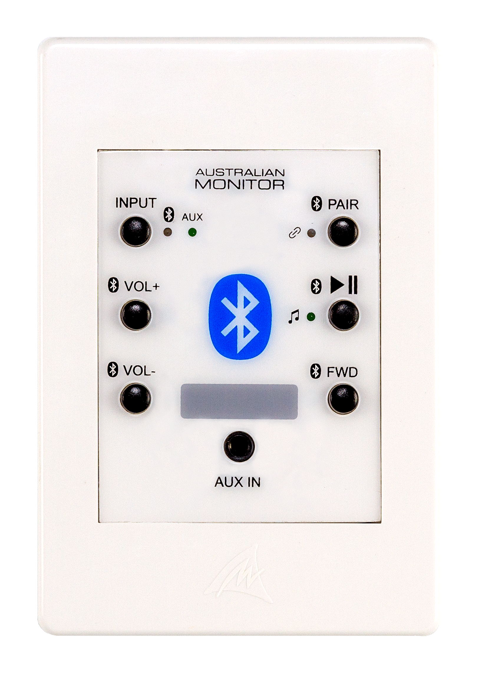 Bluetooth Wall Panel White WPBT-W A - Amber Technology New Zealand