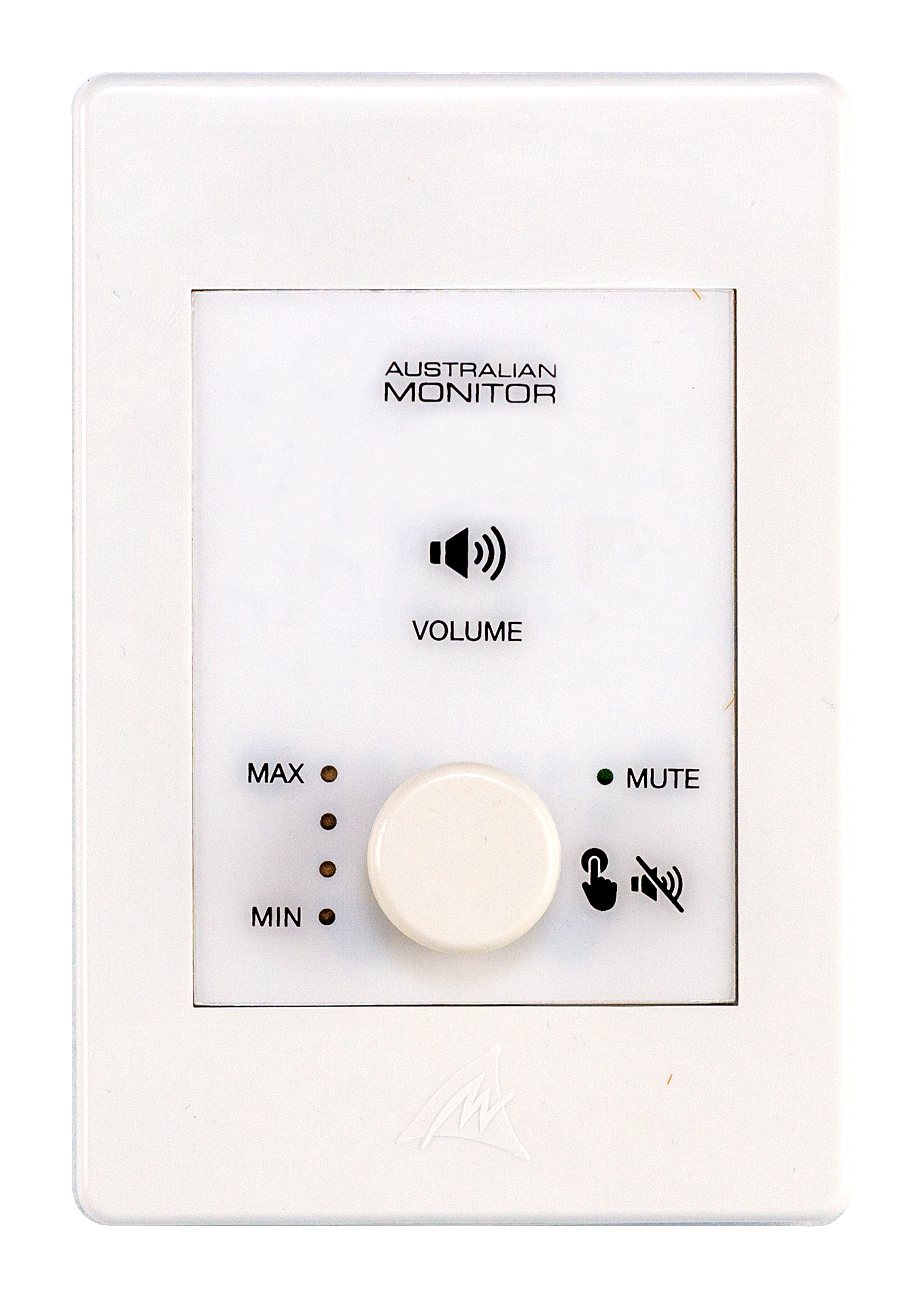 Wall Mount Vol Control White WPVOL- - Amber Technology New Zealand