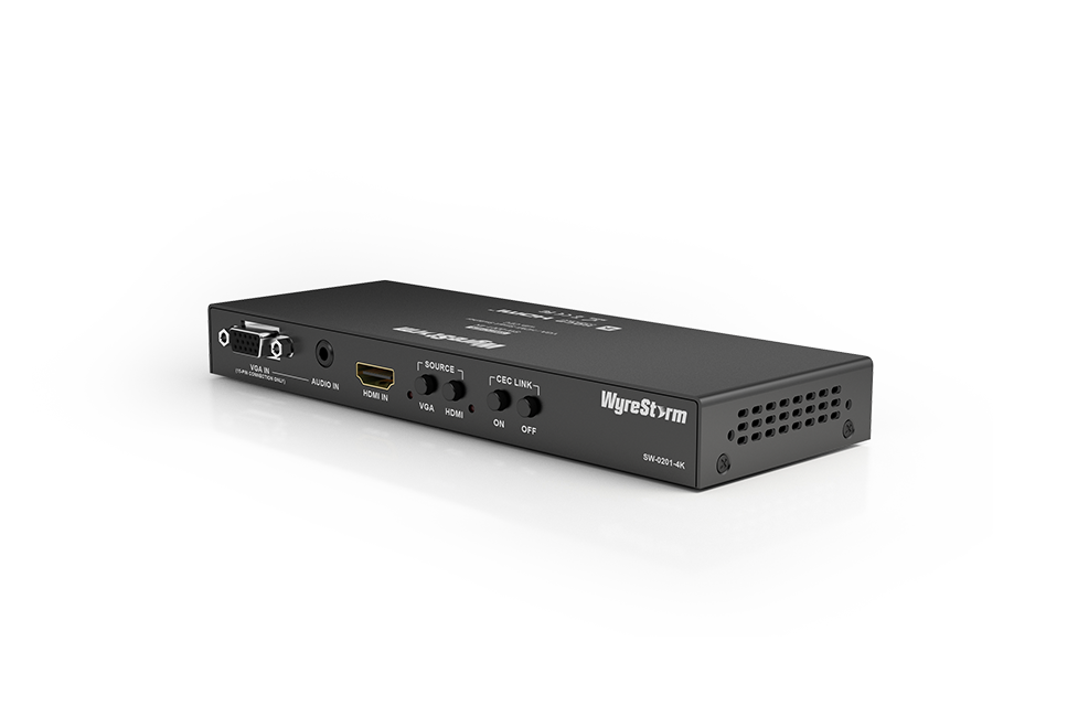 WyreStorm SW-0201-4K Switcher - Amber Technology New Zealand